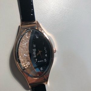 Accessories | Ladies Oval Dial Casual Rose Gold Watch | Poshmark